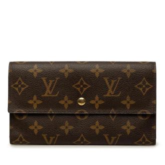 Louis Vuitton Pre-owned Porte Tresor International - - Pre-owned - Damen - Braun - ONE SIZE