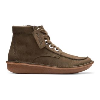 Clarks Witzige Cedar Stiefeletten - - Shoes - Damen - Gr&uuml;n - 36 EU