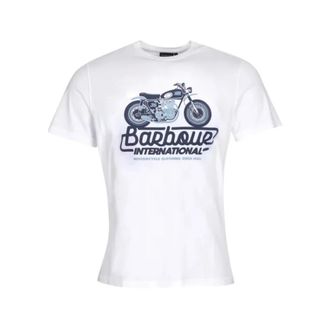 Barbour Modern Reflex T-Shirt - - Tops - Herren - Wei&szlig; - L