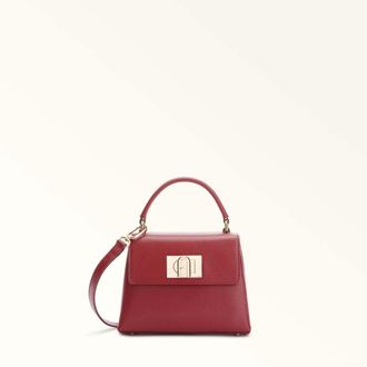 Furla Sacs &Agrave; Main Mini 1927 Cuir Rouge
