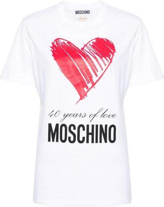 Moschino T-Shirt - Wei&szlig;