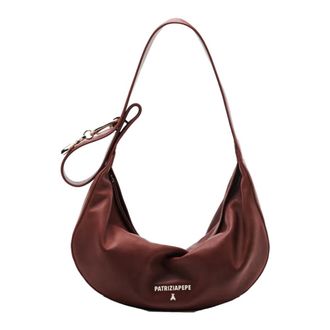 Patrizia Pepe Sacs &agrave; &eacute;paule - Femme - Sacs - Brun - Taille: ONE Size