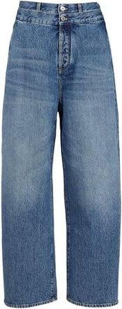 The Attico Jean barrel taille haute en coton