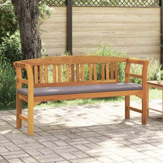 vidaXL vidaXL Banc rose Naturel 157 x 46 x 82,5 cm Bois dAcacia Massif