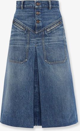 Chloé Denim midi skirt - CHLOE - gender_Woman