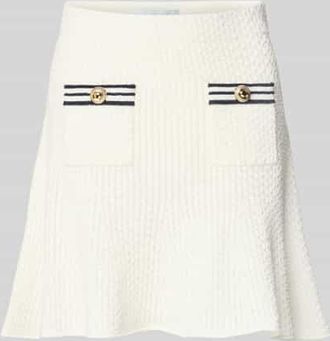 Self Portrait Minirock mit Eingrifftaschen