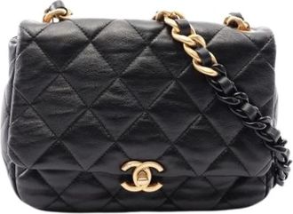 Chanel Sac bandouli&egrave;re Matelass&eacute; Pre-owned - Femme - Pre-owned - Noir - Taille: ONE Size