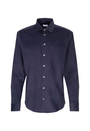 Seidensticker Herren Casual Hemd - Regular Fit - Bügelleicht - Kent-Kragen - Langarm - 100% Baumwolle