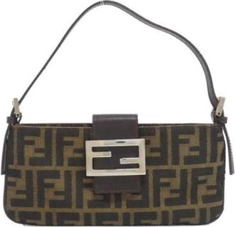 Fendi Sac bandouli&egrave;re vintage Pre-owned - Femme - Pre-owned - Brun - Taille: ONE Size