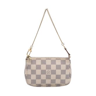 Louis Vuitton Sac &agrave; main Pre-owned &agrave; cha&icirc;ne - Femme - Pre-owned - Blanc - Taille: ONE Size