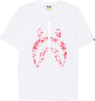 A Bathing Ape A Bathing Ape, Homme, Tops, Blanc, Taille: M ABC Camo Tee
