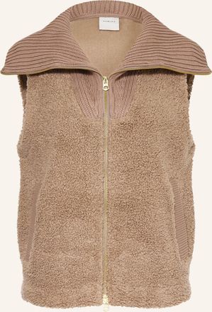 Varley Teddyfell-Weste Aspen beige