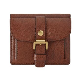 Mulberry Femme, Accessoires, Brun, Taille: ONE Size Rl8982-552G110 Petit Portefeuille Classique Grain&eacute;