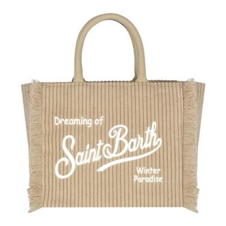 MC2 Saint Barth Borsa Vanity Mini Corduroy - - Bags - Damen - Beige - ONE SIZE
