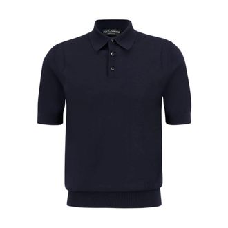 Dolce & Gabbana Round-Neck Strickwaren - - Knitwear - Herren - Blau - M