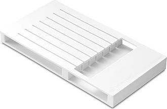 Wüsthof Schubladeneinsatz Kunststoff weiß für 7 Messer, 43 x 22 x 4 cm