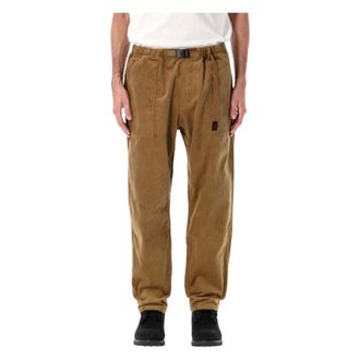Gramicci Homme, Pantalons, Beige, Taille: M Corduroy Loose Tapered Ridge Pant