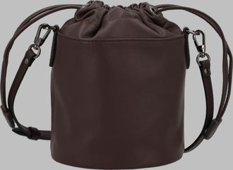 Longchamp Womens Bucket Bag Le Pliage Xtra Brown Leather Shoulder