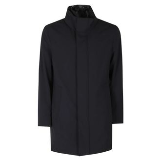 Montecore Aero Twill Coat - - Coats - Herren - Blau - 3XL
