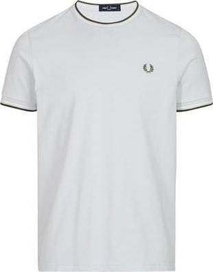 Fred Perry T-shirt uni &agrave; col rond en coton
