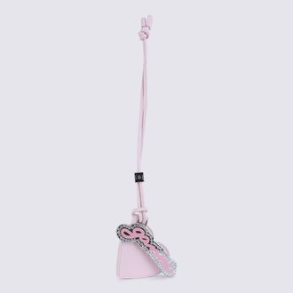 Ganni Womens Keychains Chalk Pink _pl Pu
