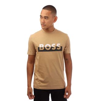 HUGO BOSS Tiburt 42 T-Shirt für Herren (Beige)