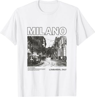 Trendy Apparel Milano Lombardia Italy Vintage Milan Streets T-Shirt