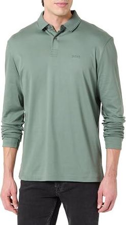 BOSS Pirol Polo, Open Green 358, L Hommes