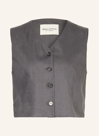 Marc O'Polo Marc Opolo Blazerweste Mit Leinen grau