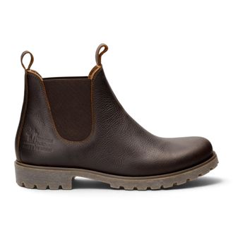 Panama Jack Wasserdichte Chelsea Boots aus kastanienbraunem Leder f&uuml;r Herren - Biar C2