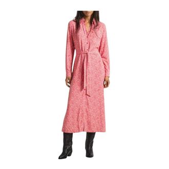 Pepe Jeans London Hemdblusenkleid - - Dresses - Damen - Rosa - L
