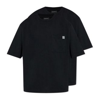 Dsquared2 Homme, Tops, Noir, Taille: XL Lot de deux T-shirts de poche
