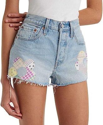 Levi's 501 Original Shorts Short en denim Femme, Fresh As A Daisy Short, 24W
