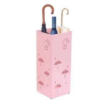 Generic Schirmst&auml;nder f&uuml;r den Eingang, Aufbewahrungsbeh&auml;lter f&uuml;r Regenschirme | Schirmst&auml;nder f&uuml;r den Au&szlig;enbereich aus Edelstahl 304, Regenschirmkorb mit geom