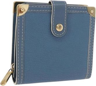 Louis Vuitton Portefeuille Vintage Pre-owned - Femme - Pre-owned - Bleu - Taille: ONE Size