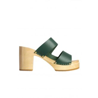 YouYou Yanis Clogs - - Shoes - Damen - Gr&uuml;n - 41 EU