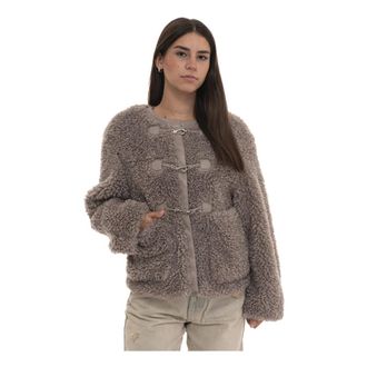 Guess Femme, Vestes, Gris, Taille: 40 FR Gaia Jacket