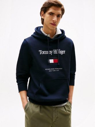 Tommy Hilfiger Hoodie TOMMY EMBRO FLAG normale Passform, Stickerei