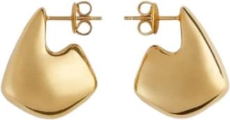 Bottega Veneta Femme, Accessoires, Jaune, Taille: ONE Size Mini Fin Earrings