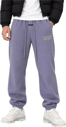 Fear of God Pantalons de surv&ecirc;tement en molleton &eacute;pais - Homme - Pantalons - Violet - Taille: XS