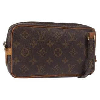 Louis Vuitton Pre-owned Vintage Clutch - Femme - Pre-owned - Brun - Taille: ONE Size
