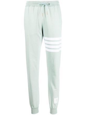 Thom Browne pantalon de jogging à 4 bandes signature - Vert