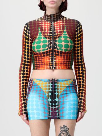 Jean Paul Gaultier Top JEAN PAUL GAULTIER Damen Farbe Orange