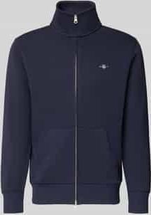 GANT Regular Fit Sweatjacke mit Stehkragen Modell Gield