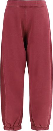 Off-white Off Stamp Balloon Sweatpants - - Trousers - Damen - Rot - S