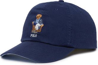 Polo Ralph Lauren Cap Polo Ralph Lauren Polo Bear Cotton Twill Ball 211B28119001 Dunkelblau