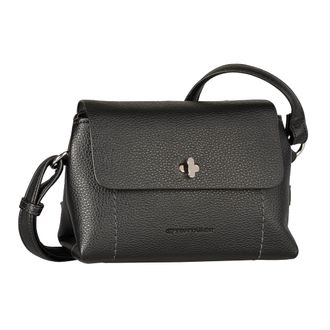 Tom Tailor Elif Damen &Uuml;berschlagtasche Umh&auml;ngetasche Mini Schwarz