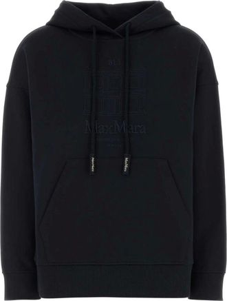 Max Mara Femme, Sweatshirts et sweats &agrave; capuche, Bleu, Taille: 36 FR Andrea SweaT-shirt