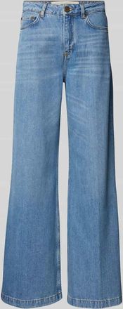 Goldgarn Denim Wide Leg Jeans im 5-Pocket-Design Modell LUISENPARK