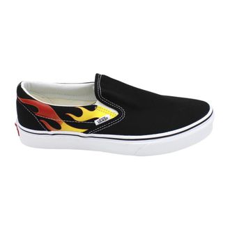 Vans Slip-On Leinenschuh mit Gummisohle - - Shoes - Herren - Schwarzk - 43 EU